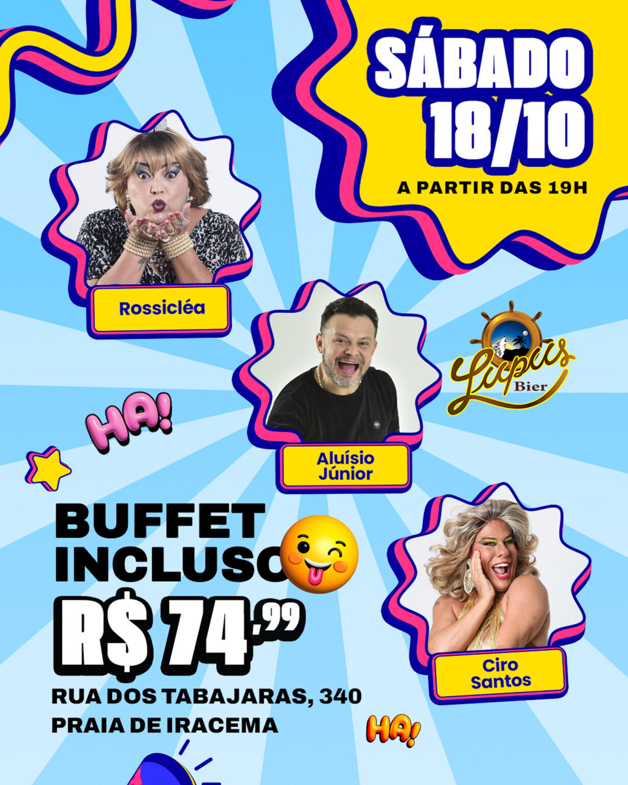 Lupus Bier - Show de Humor em Fortaleza